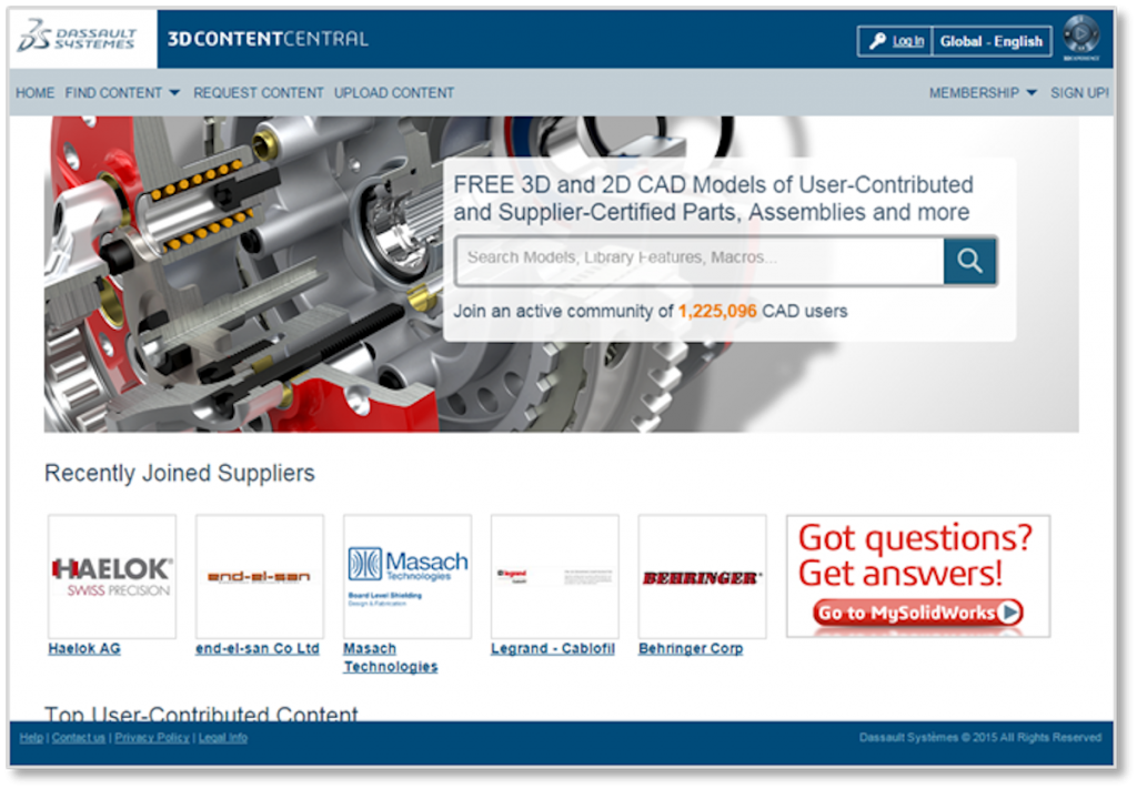Introducing the NEW 3D ContentCentral